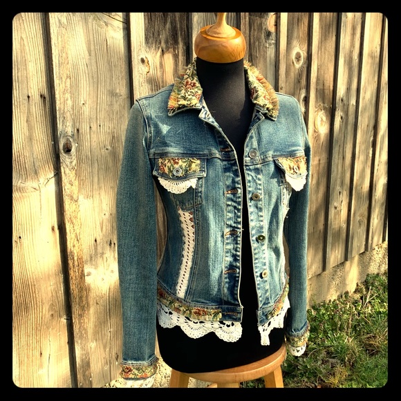 refashined Silver Jean Co | Jackets & Coats | Refashioned Vintage Style ...